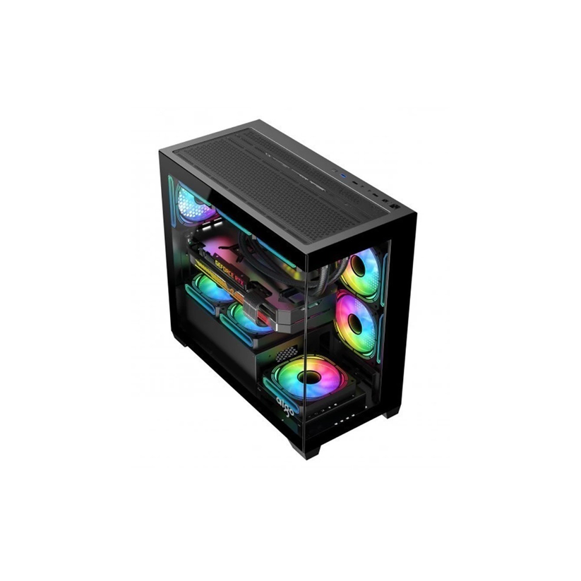 Aigo Darkflash C218M Tempered Glass Micro-ATX PC Chassis