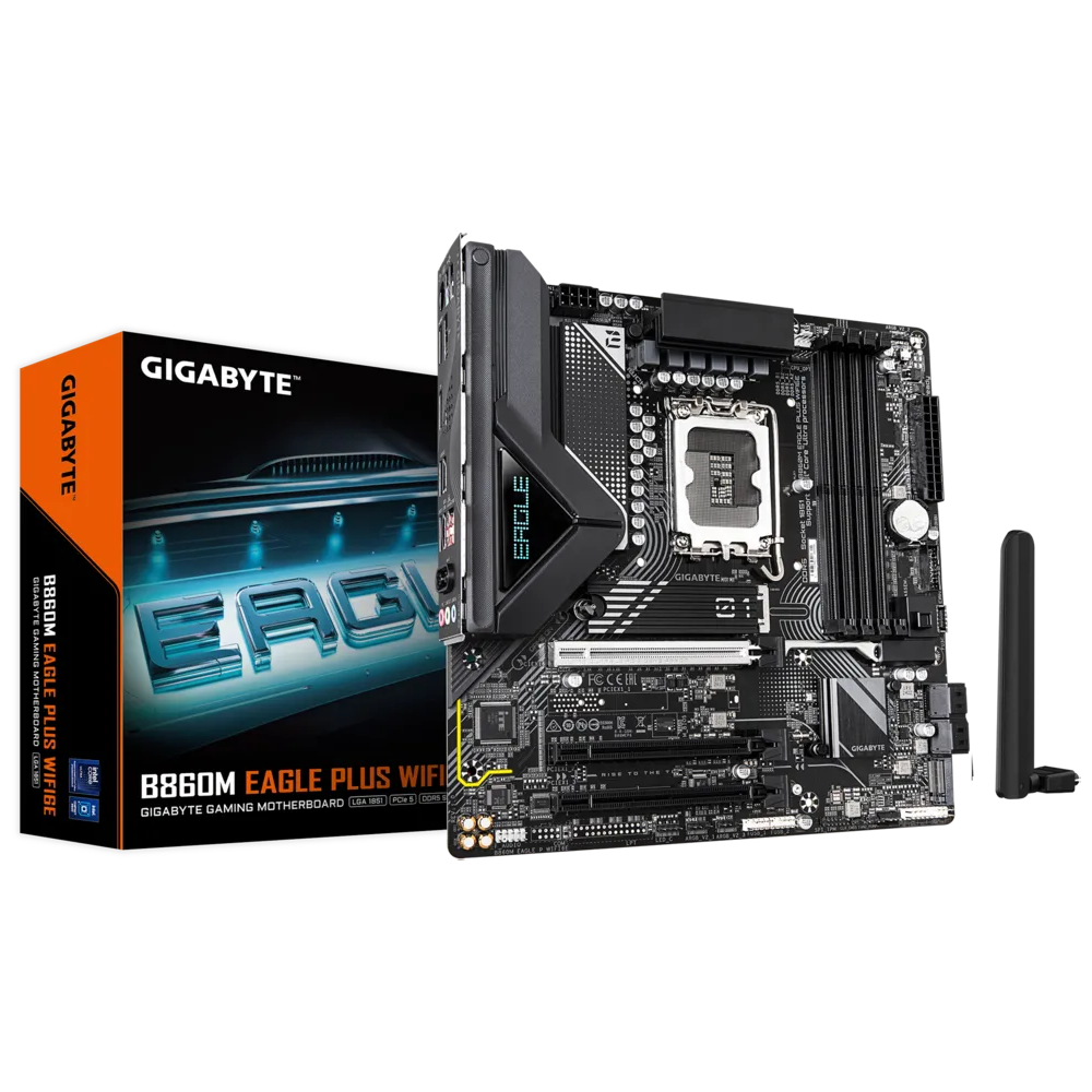 GIGABYTE B860M Eagle Plus WIFI6E LGA1851 Micro-ATX Motherboard