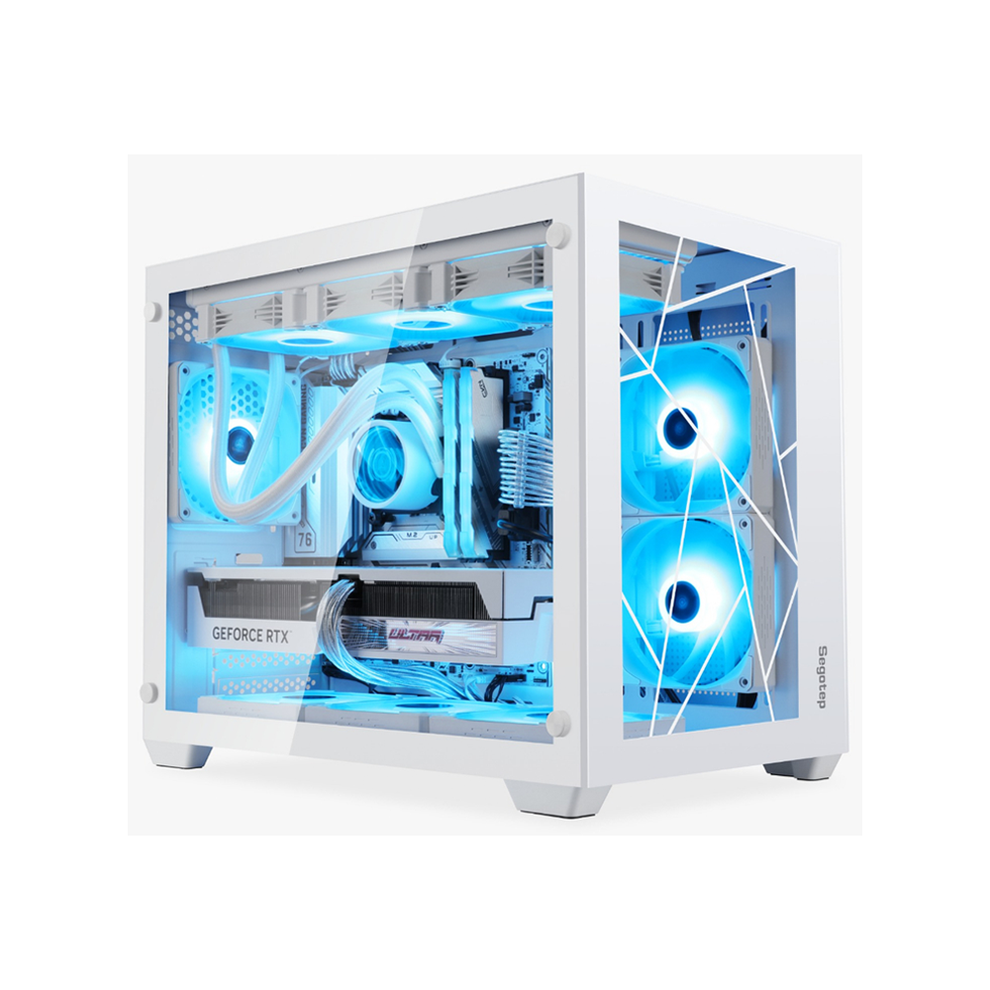 Segotep Lumi II ARGB Micro-ATX PC Chassis