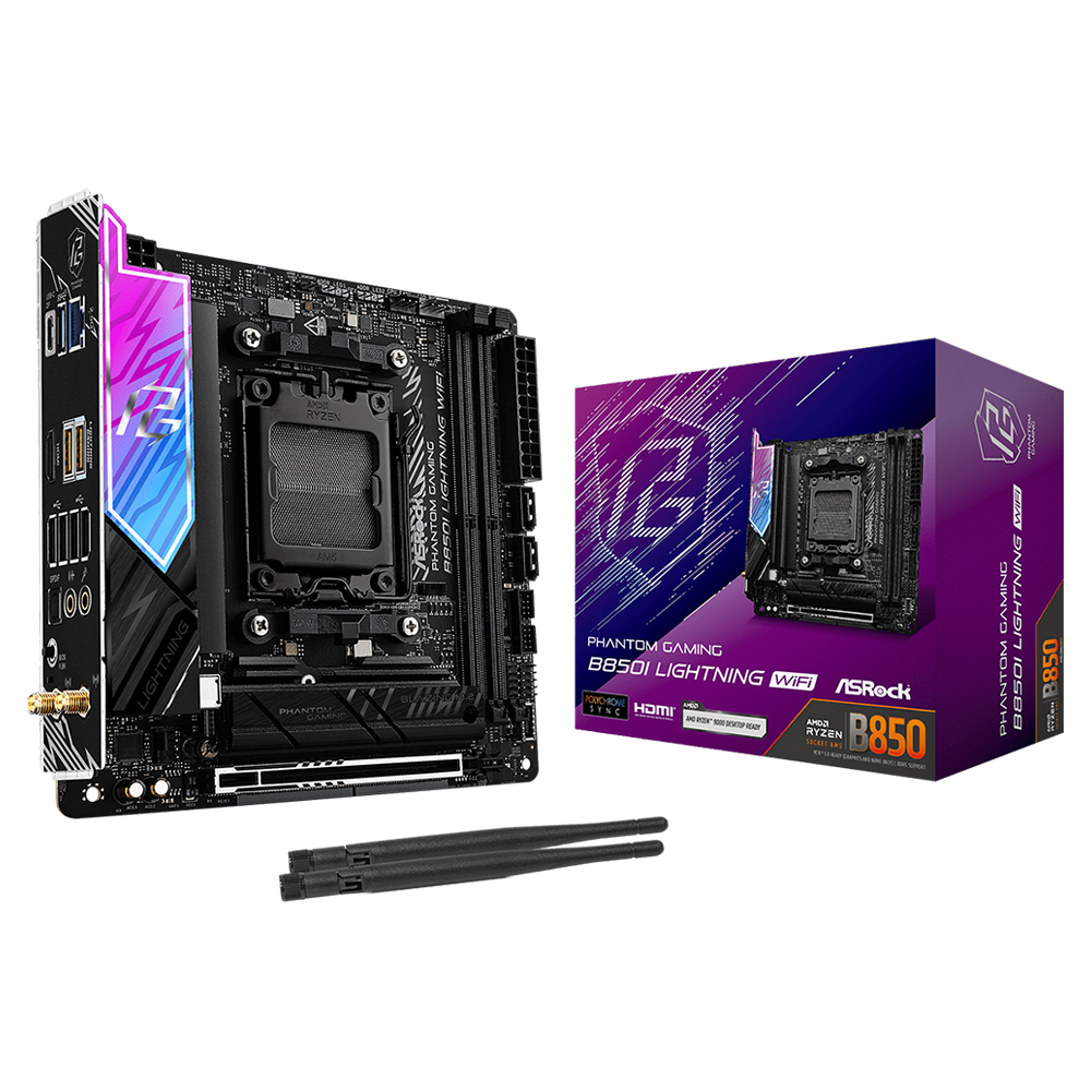 ASRock B850I Lightning WiFi AM5 Mini-ITX Motherboard