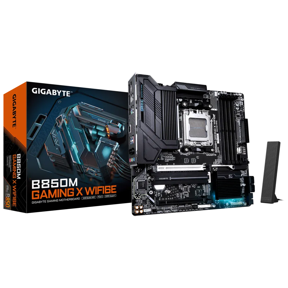 GIGABYTE B850M Gaming X WIFI6E AM5 Micro-ATX Motherboard