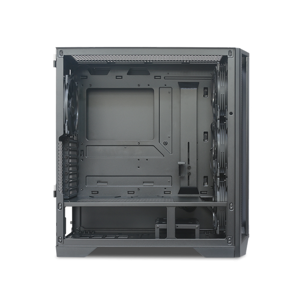 Tecware Edge Air Tempered Glass Mid-Tower PC Chassis - Black
