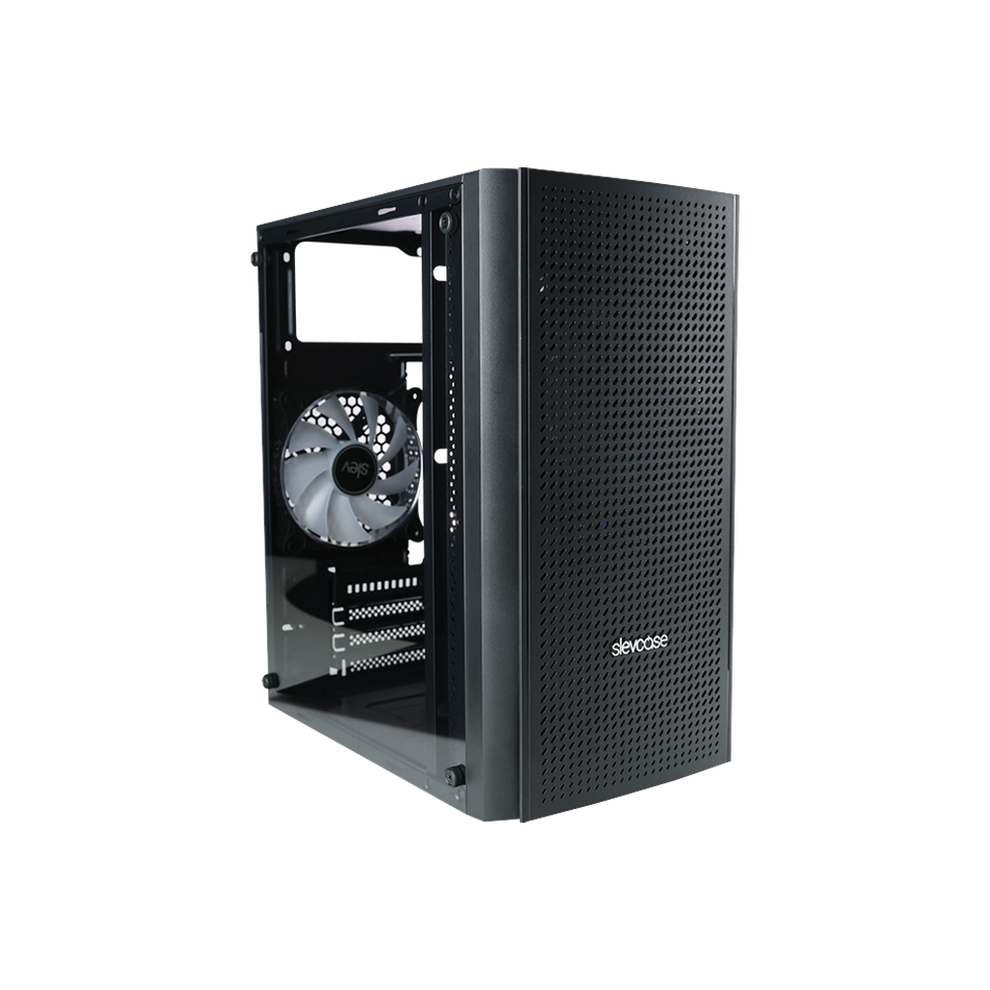 Slevcase Insight Micro-ATX PC Chassis - Black