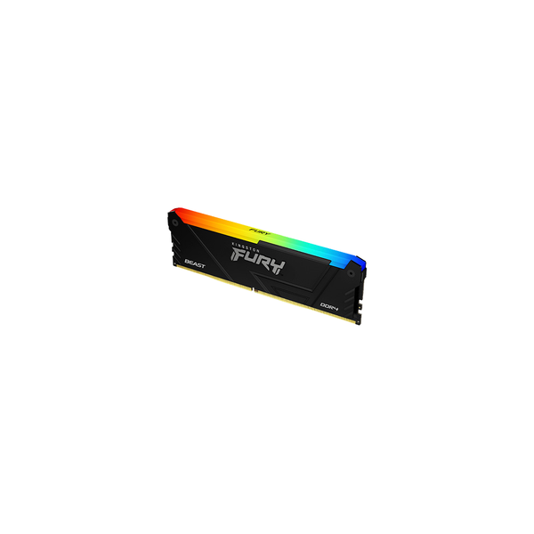 Kingston Fury Beast RGB 8GB [1x8GB] 5200MHz DDR5 DIMM Memory [Black]