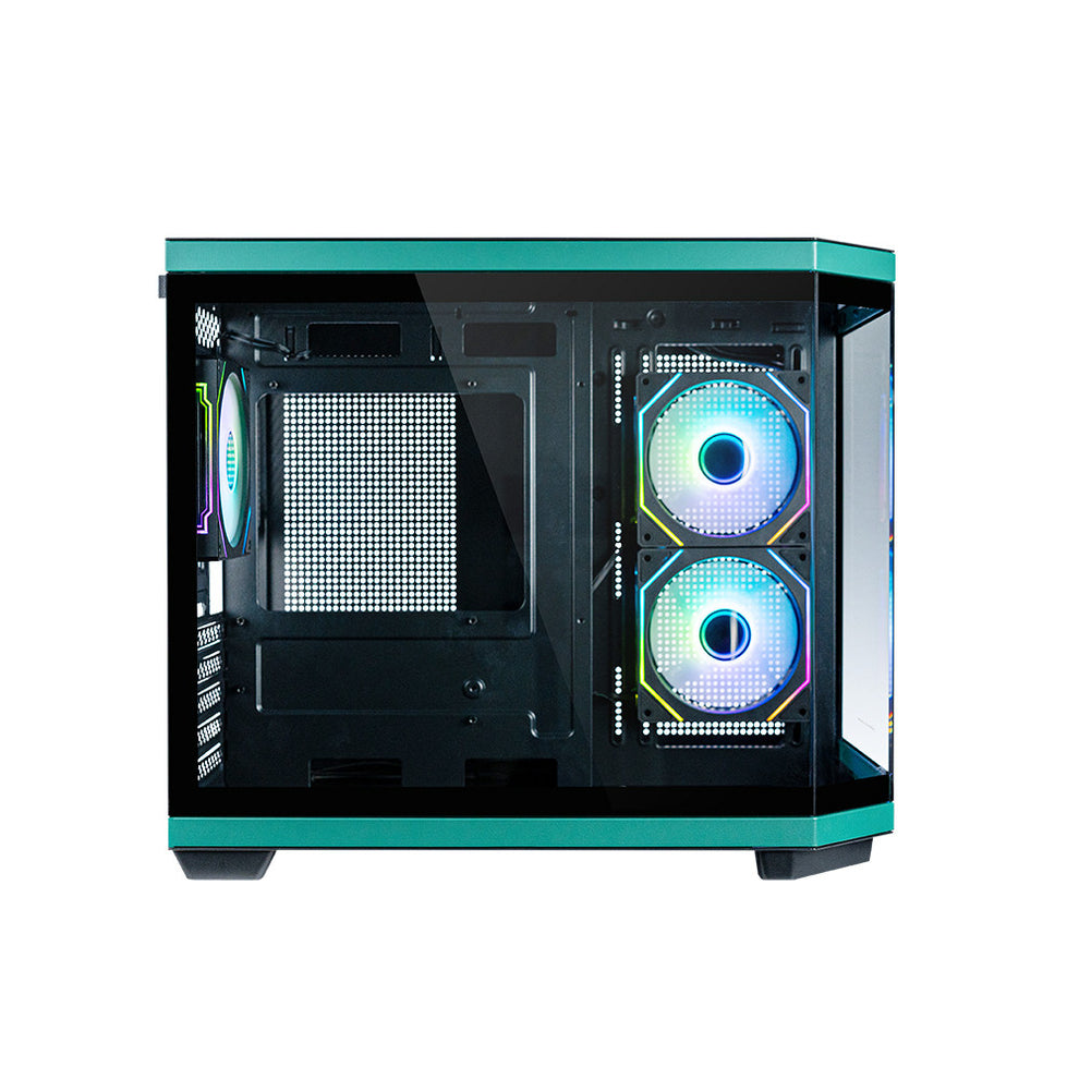 Slevcase ALLURE Tri-Dimension Panoramic MATX PC Case