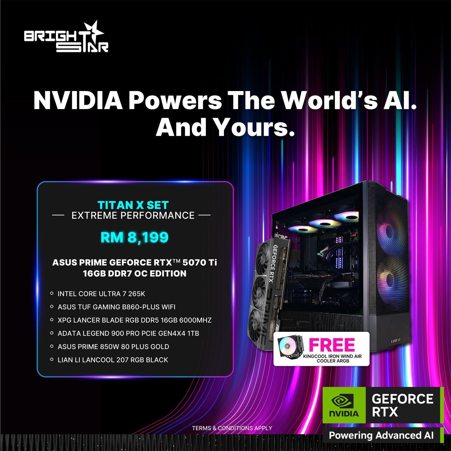 NVIDIA AI Desktop PC - Titan X Set