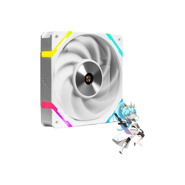 Valkyrie X12 RGB 120mm PWM Fan [Black/White]
