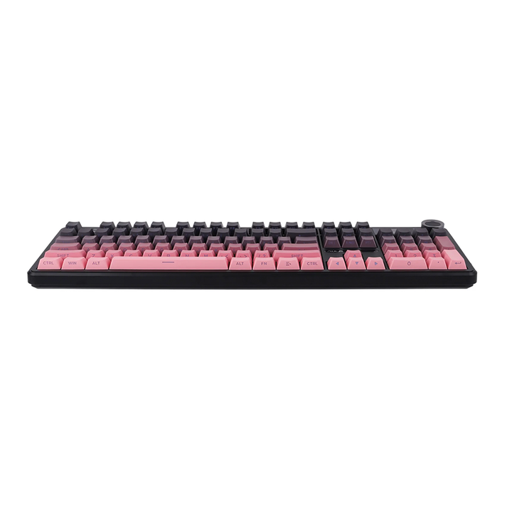 AULA F108 PRO Pink Side-Printed Gaming Keyboard - LEOBOG Greywood V3 S