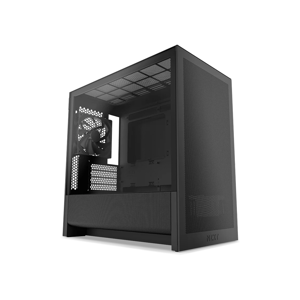 NZXT H3 Flow Micro-ATX Desktop Chassis [Black/White]