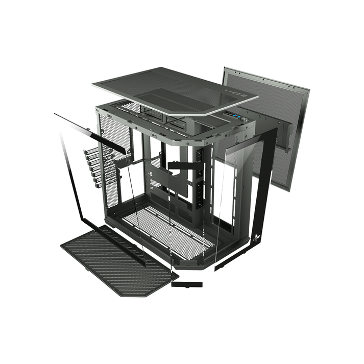 Invasion ZOOM ATX Desktop Chassis [Black/White]